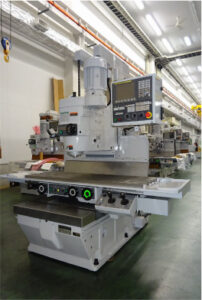 NC フライス盤「YZ-550NCR」導入 - 株式会社ワイビーエム